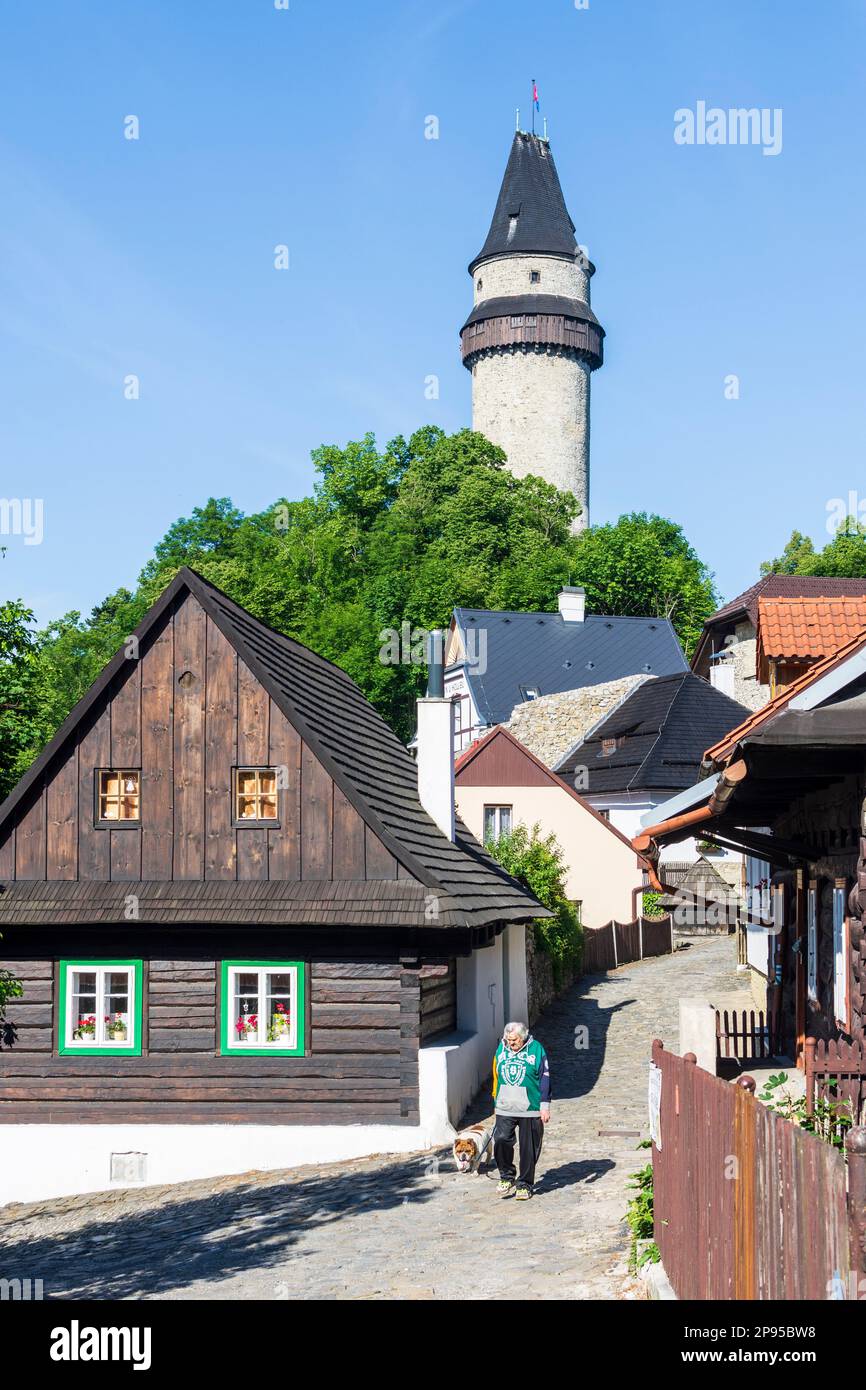 Tower truba of stramberk strahlenberg castle hi-res stock photography ...