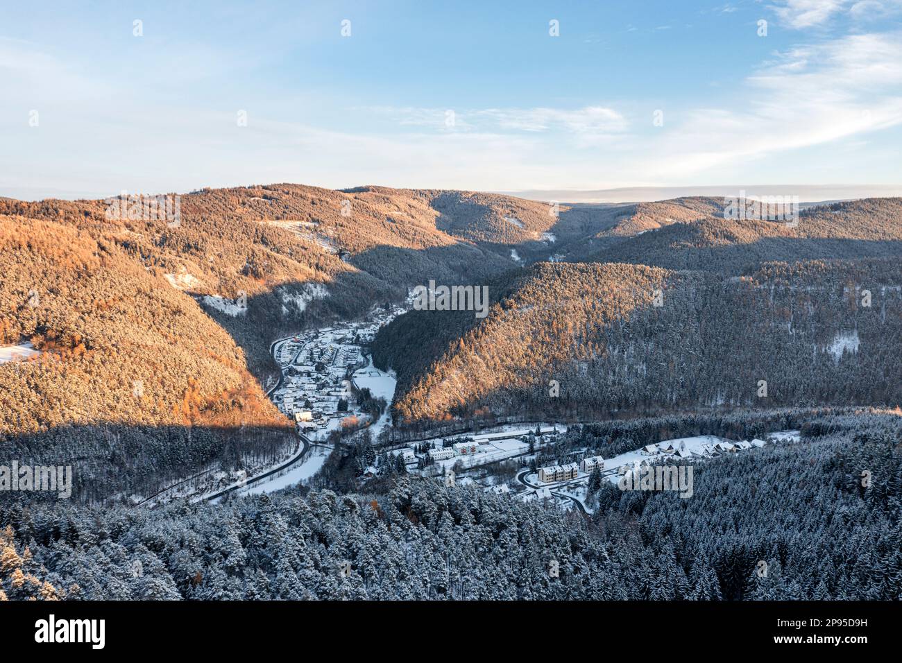 Germany villages aerial view hi-res stock photography and images - Alamy