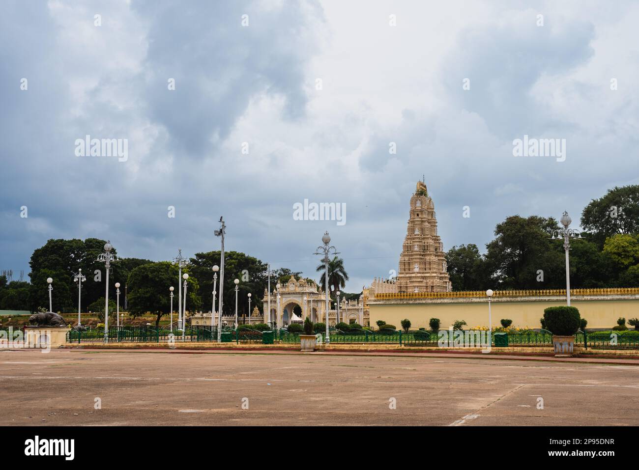 Mysore Palace Karnataka India September 1 2022 Tourists visiting the ...