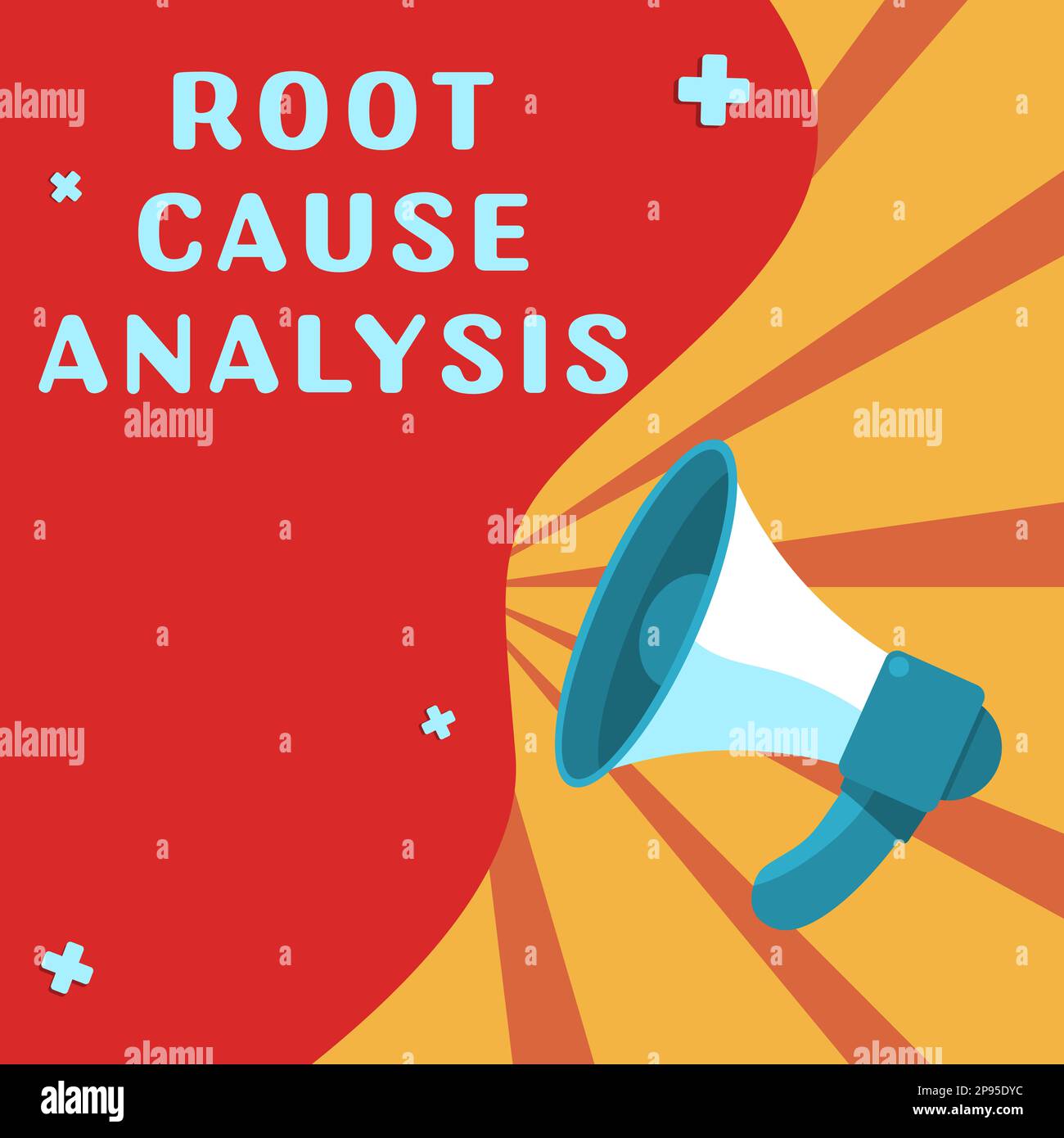 Handwriting text Root Cause Analysis. Business approach Method of ...