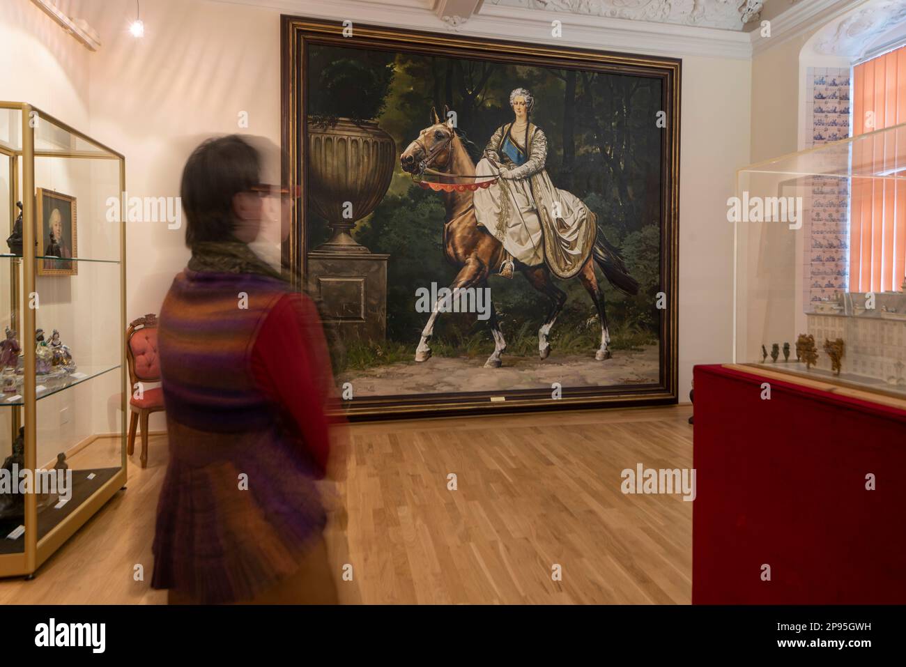 Collection of Catherine II in Zerbst, commemorates Princess Sophie ...