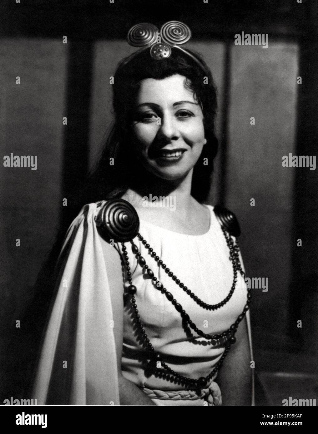 1950 , MEXICO: The celebrated Opera italian singer GIULIETTA SIMIONATO ...