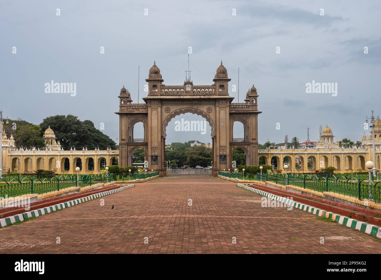 Mysore Palace Karnataka India September 1 2022 Tourists visiting the ...