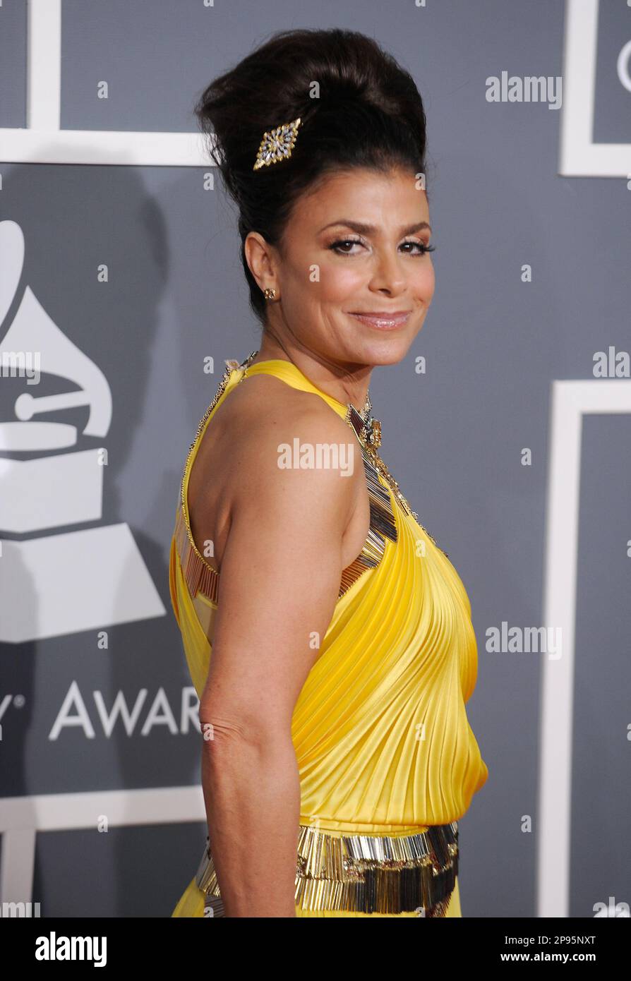 Paula Abdul arrives at the 51st Annual Grammy Awards on Sunday, Feb. 8 ...