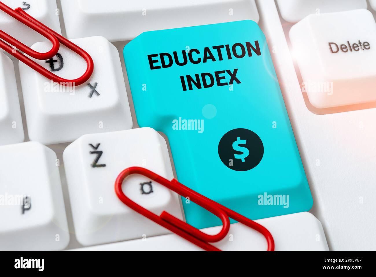 Handwriting text Education Index. Word Written on aiming to meet ...