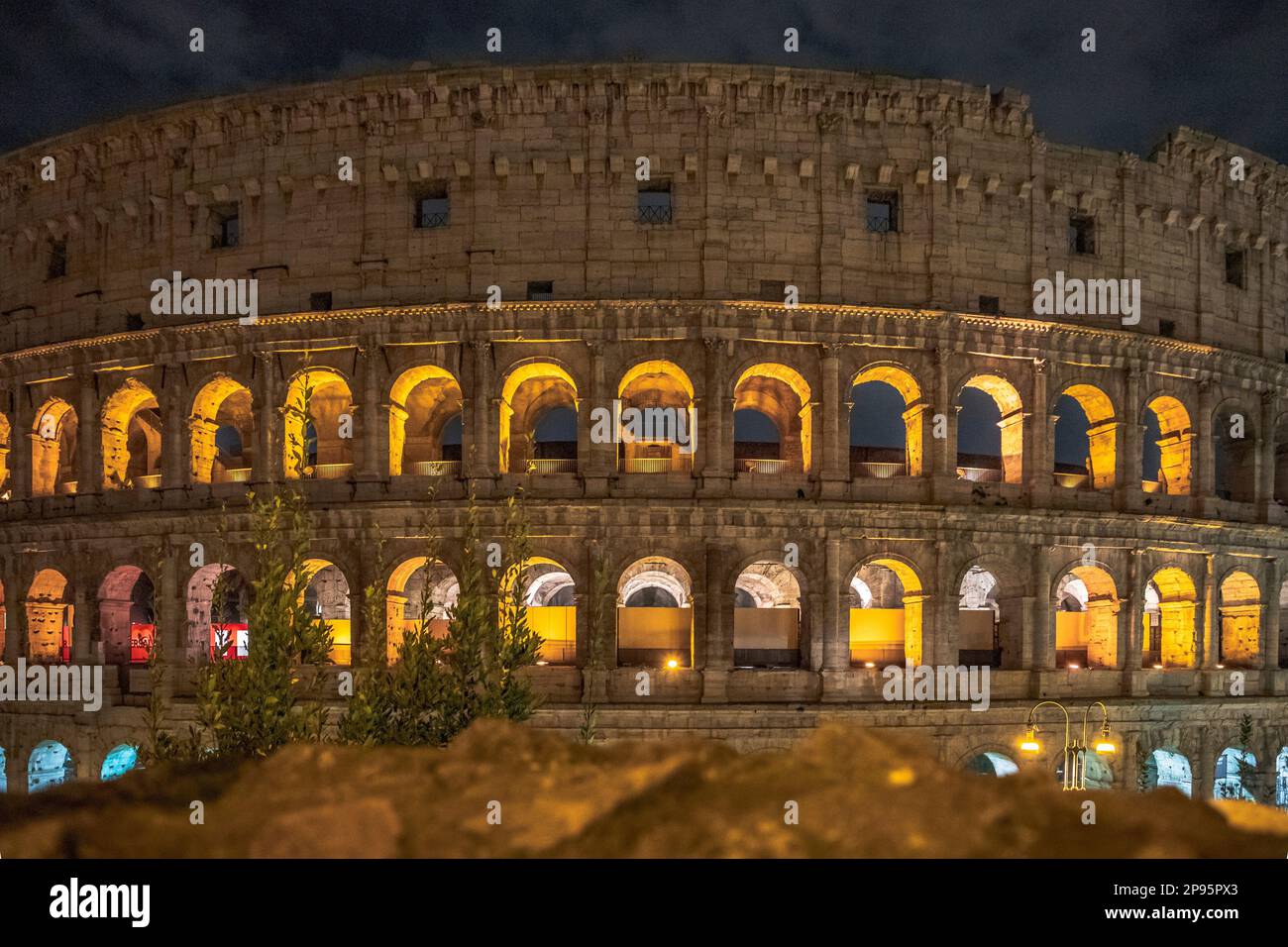 Rome dawn at coliseum hi-res stock photography and images - Alamy