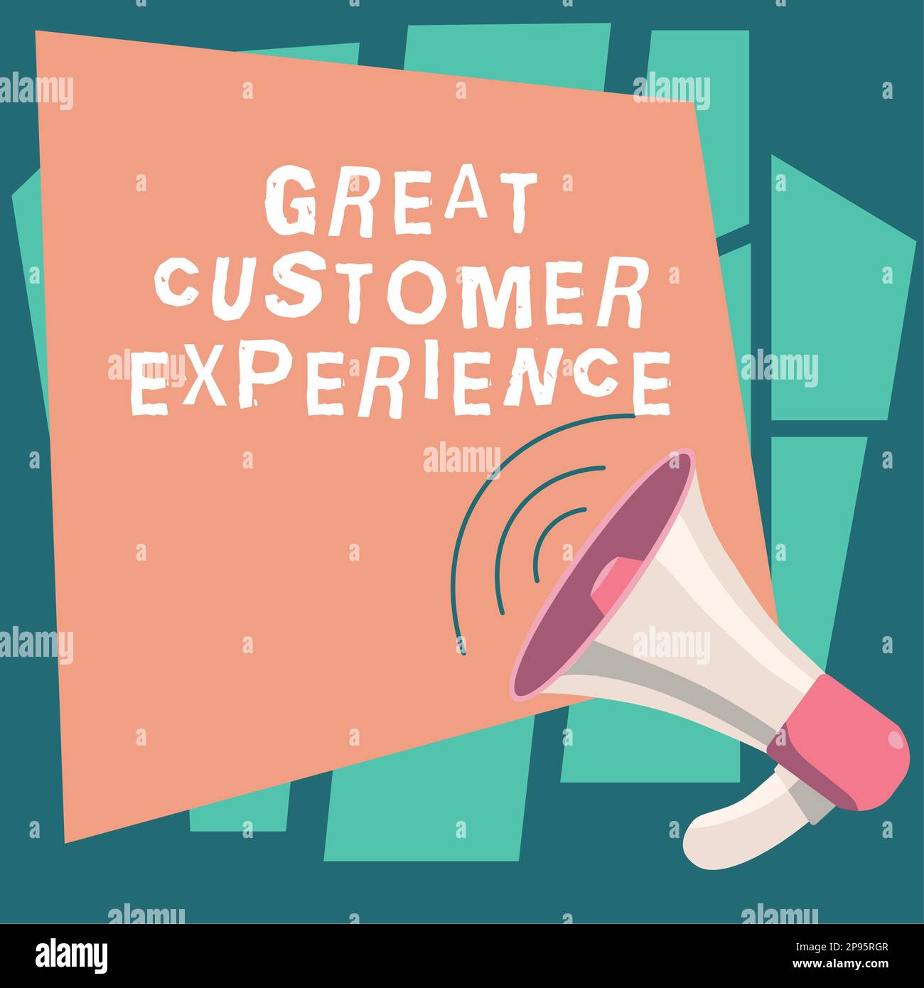 Sign displaying Great Customer Experience. Internet Concept responding ...