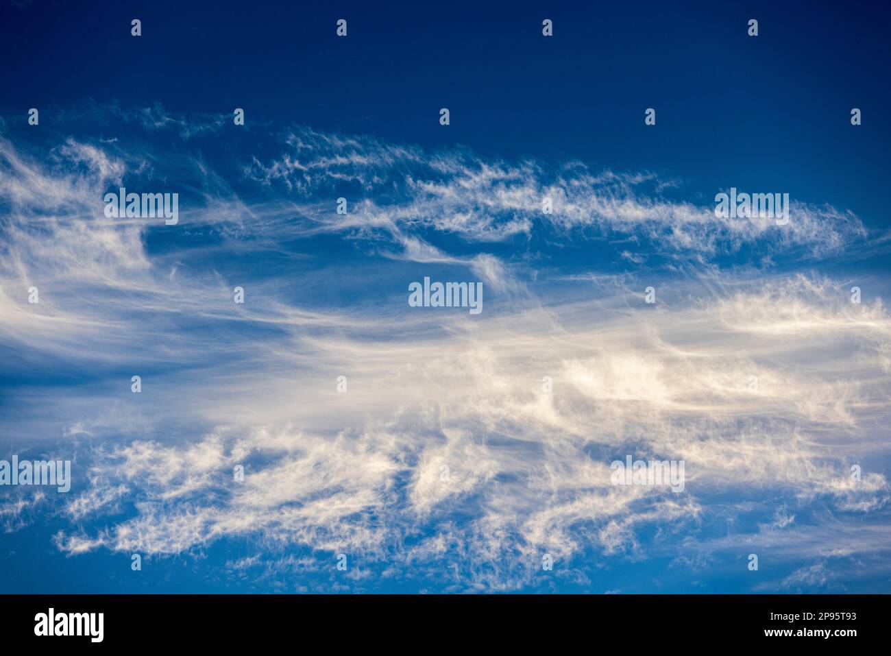 Cloud atmosphere, light clouds in front of dark cloud layers ...
