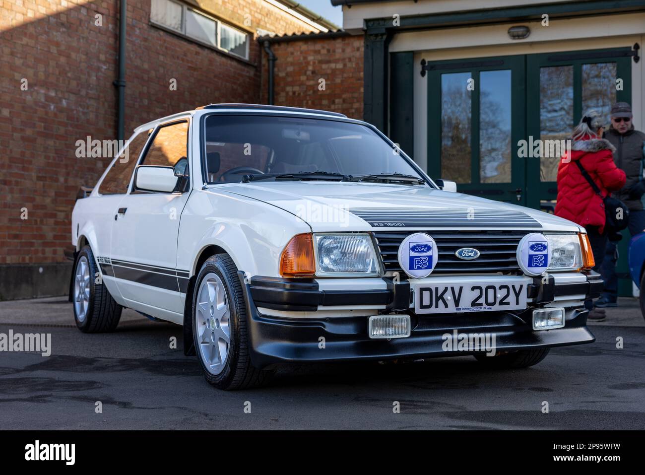 1983 Ford Escort RS 1600i, on display at the Ford assembly held at the ...