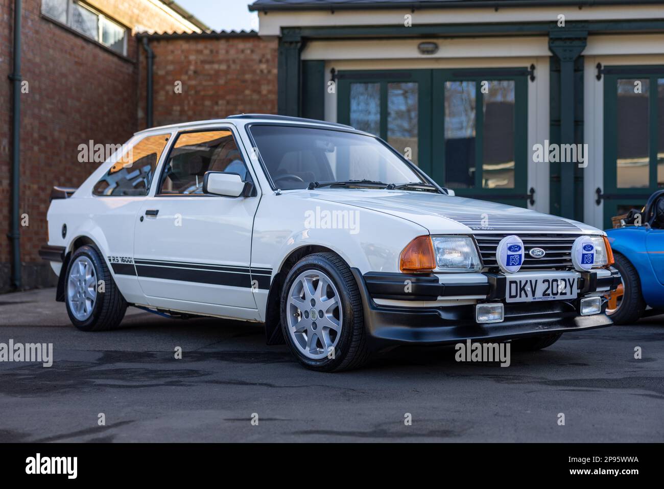 1983 Ford Escort RS 1600i, on display at the Ford assembly held at the ...