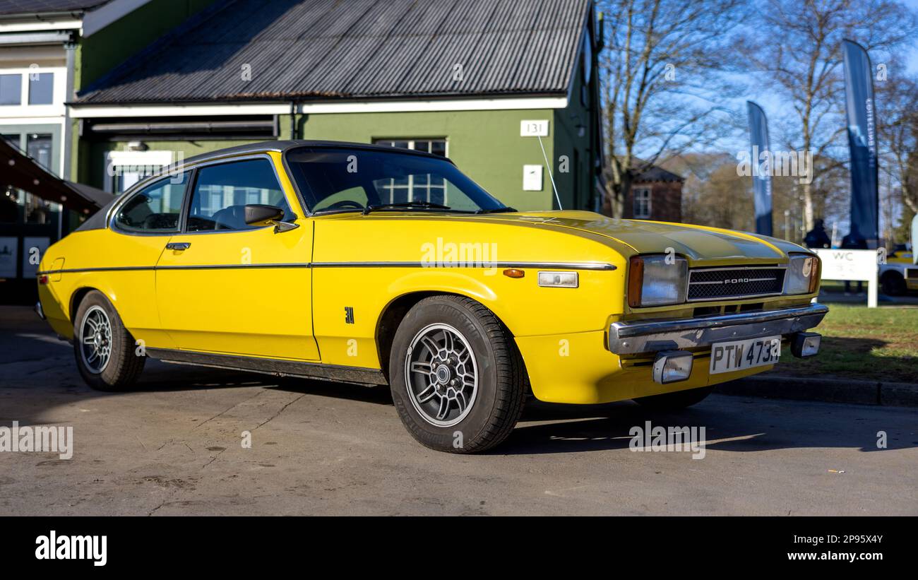 1974 Ford Capri II 3000 GT ‘PTW473M’ on display at the Ford assembly ...