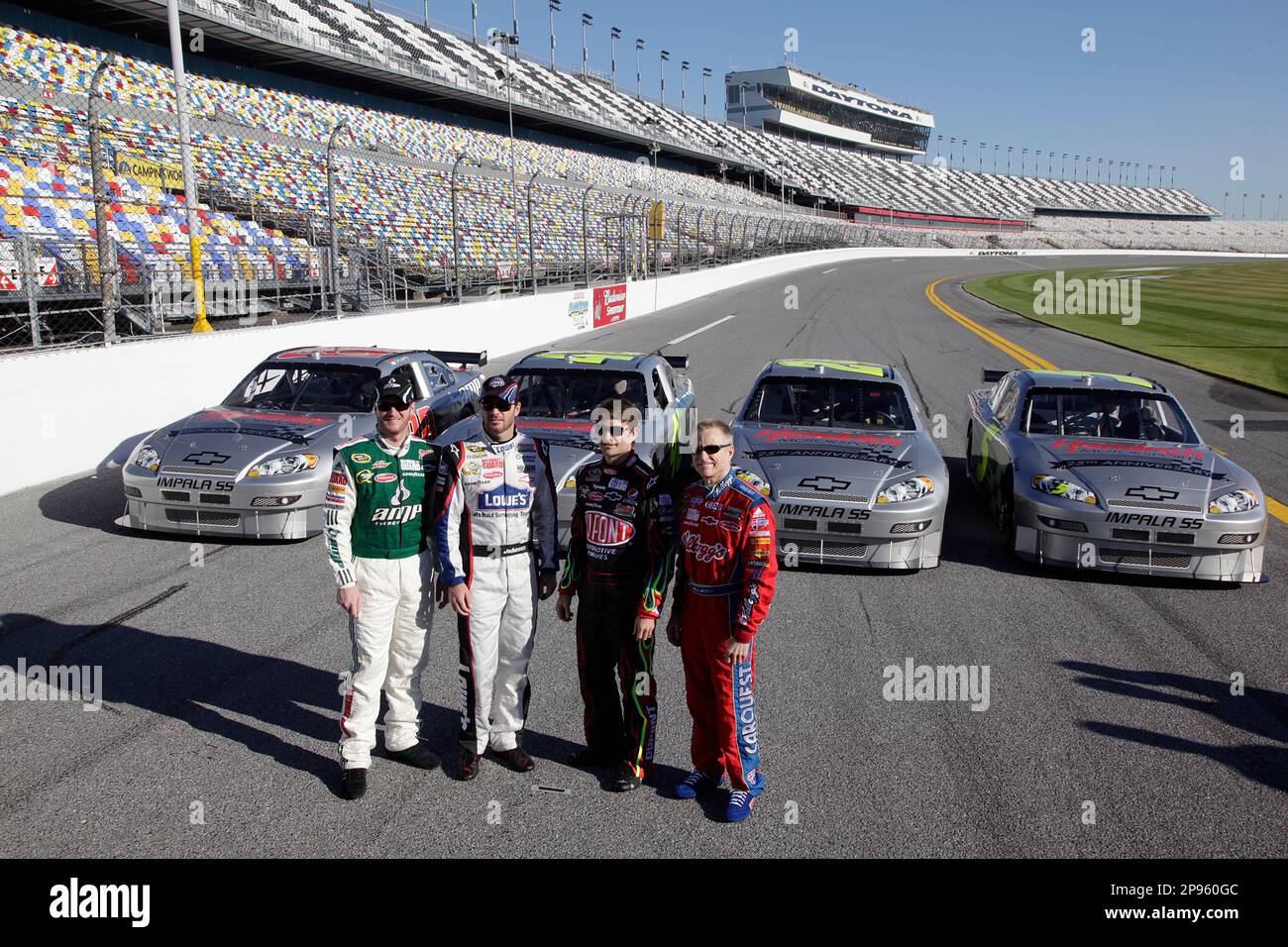 NASCAR drivesDale Earnhardt Jr, left, Jimmie Johnson, Jeff Gordon and ...