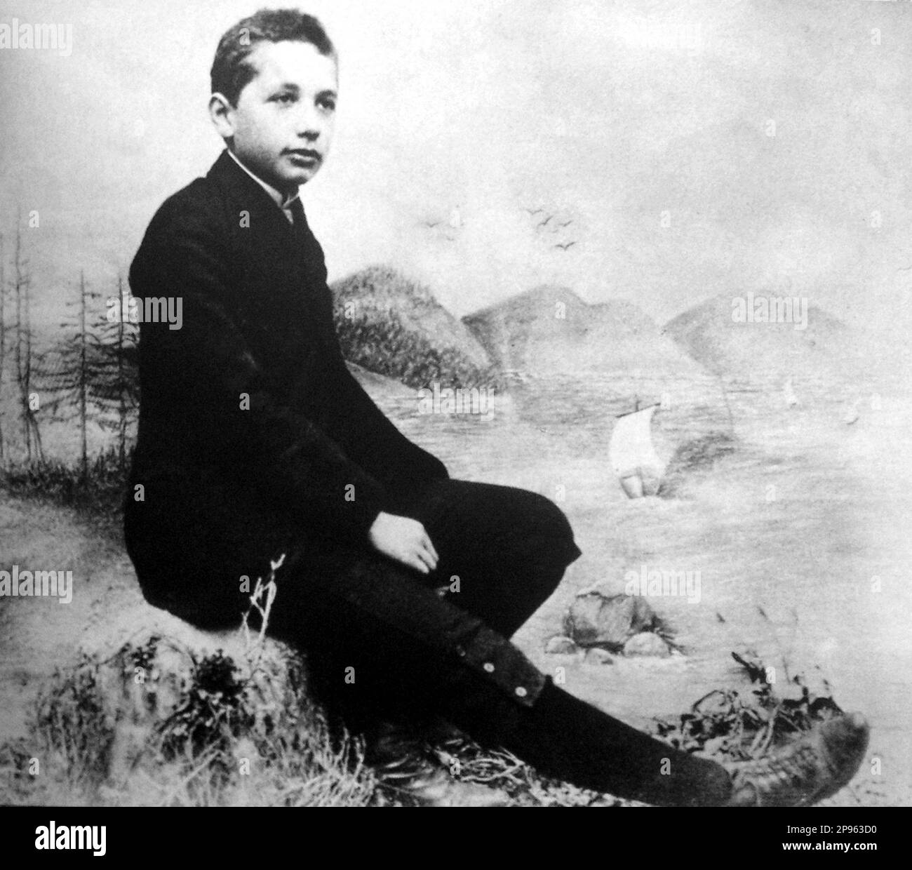 1893 , GERMANY : The german Physicist ALBERT EINSTEIN ( 1879 - 1955 ...