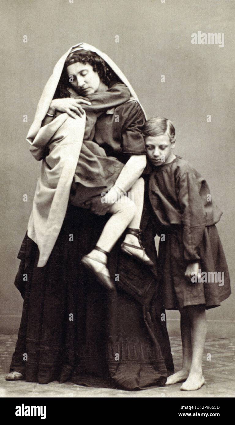 1856 , Paris , FRANCE . : The most celebrated XIX century italian ...