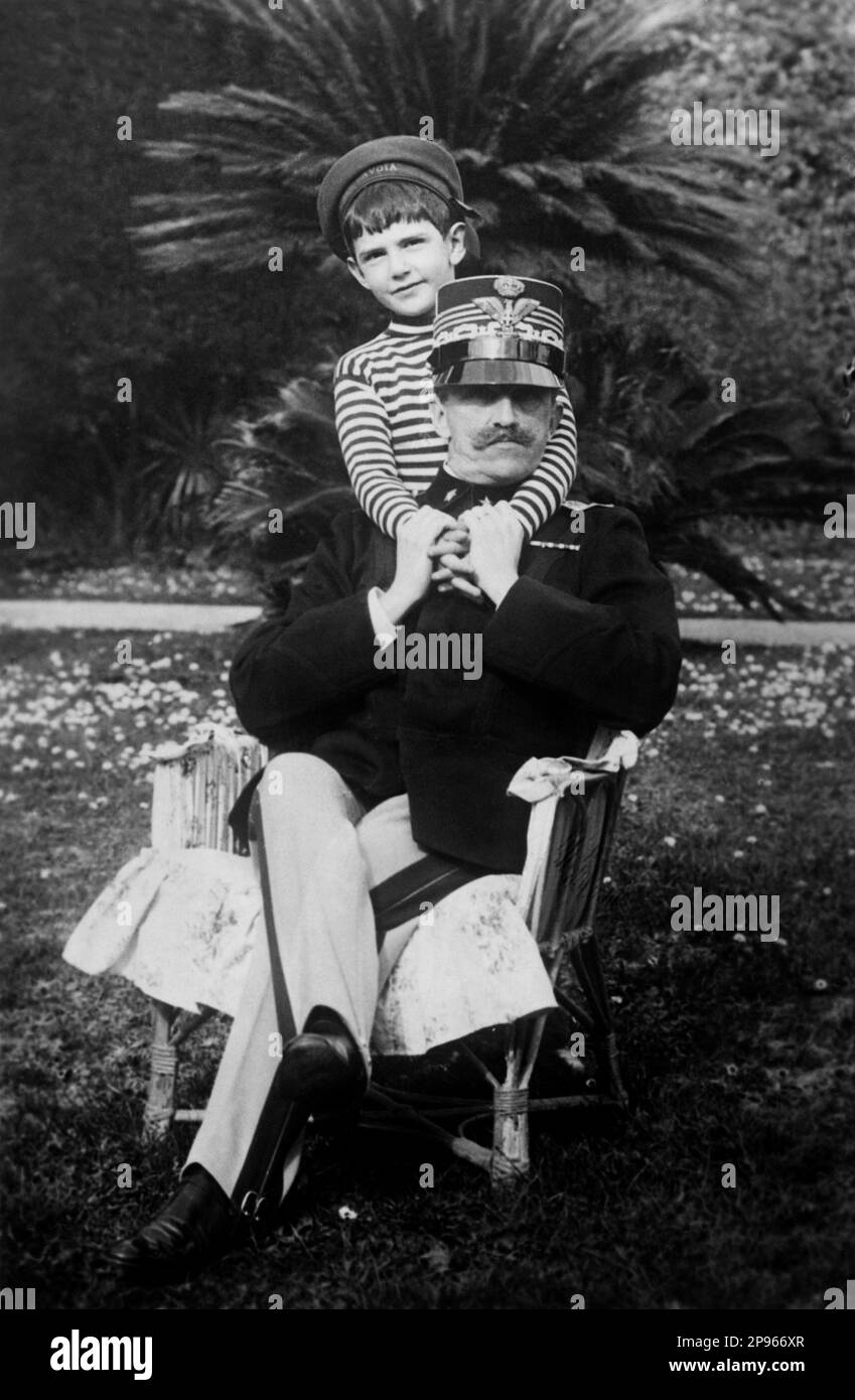 Prince vittorio emanuele di savoia child Black and White Stock Photos ...