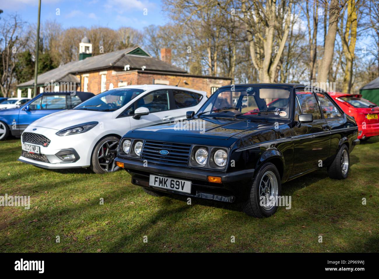 1980 Ford Escort RS 2000 ‘FMK 69V’ on display at the Ford assembly held ...