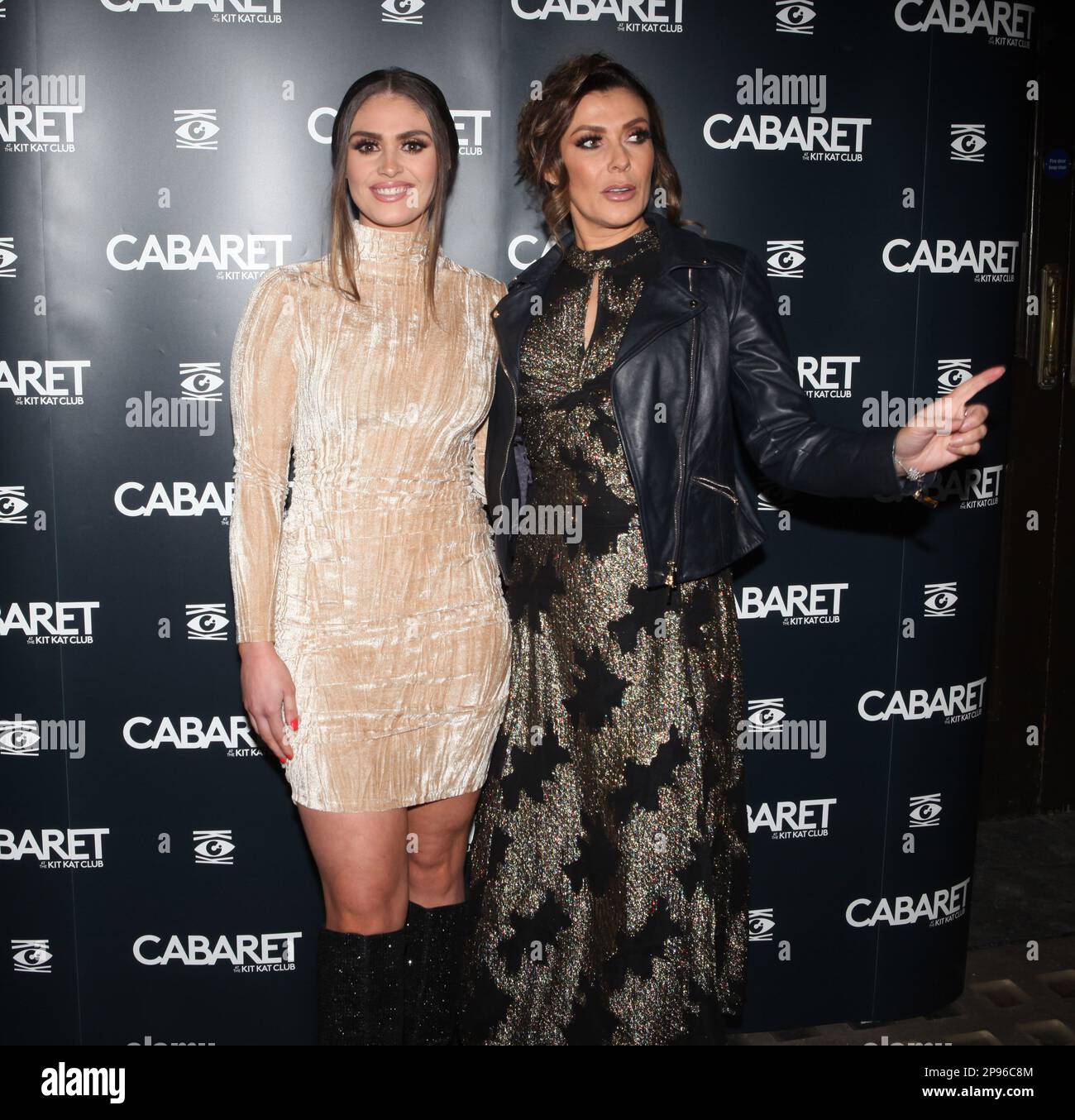 London, UK. Emily Cunliffe and Kym Marsh at the Cabaret Musical gala ...