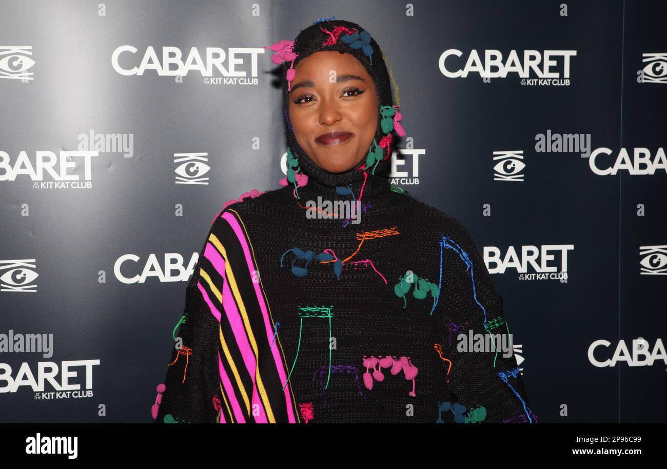 London, UK. Arsema Thomas at the Cabaret Musical gala night. Kit Kat ...