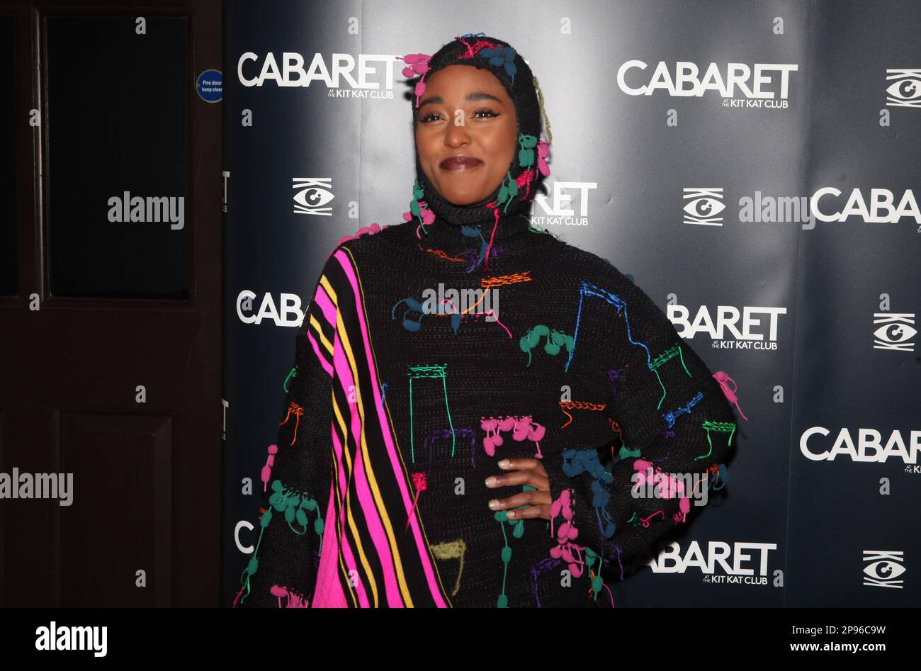 London, UK. Arsema Thomas at the Cabaret Musical gala night. Kit Kat ...