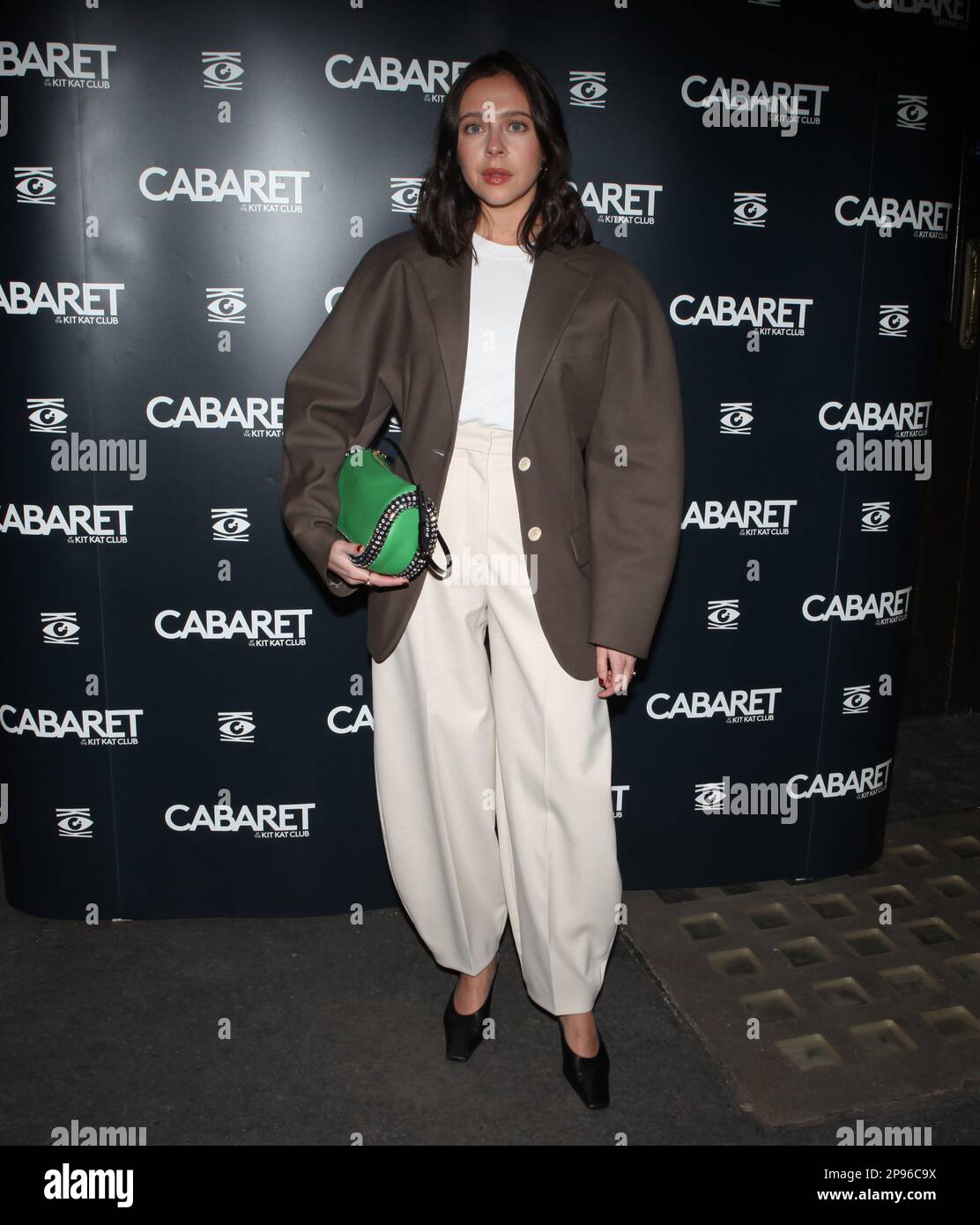 London, UK. Bel Powley at the Cabaret Musical gala night. Kit Kat Club ...
