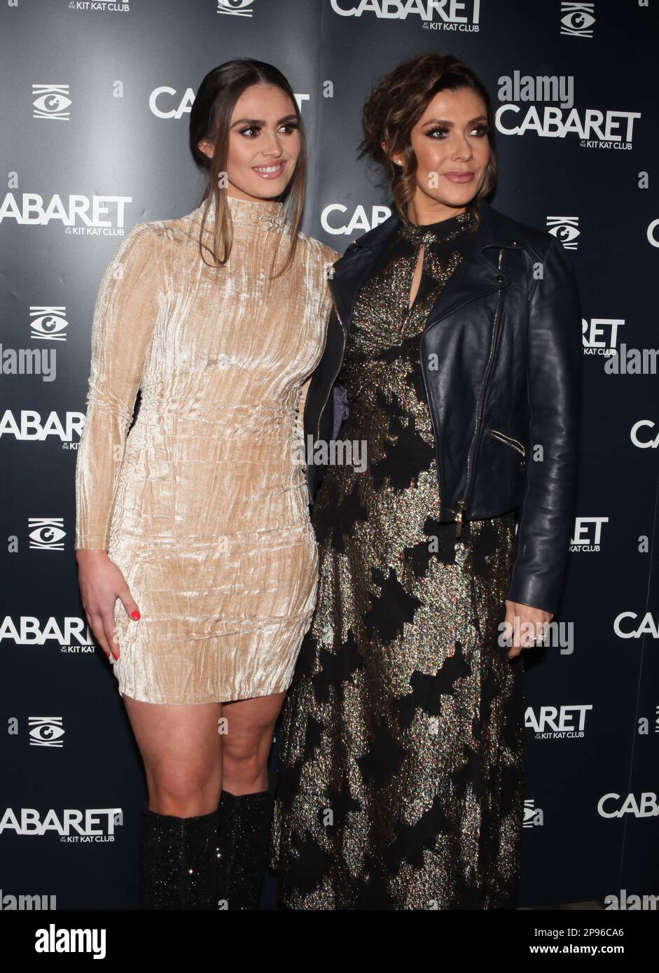 London, UK. Emily Cunliffe and Kym Marsh at the Cabaret Musical gala ...