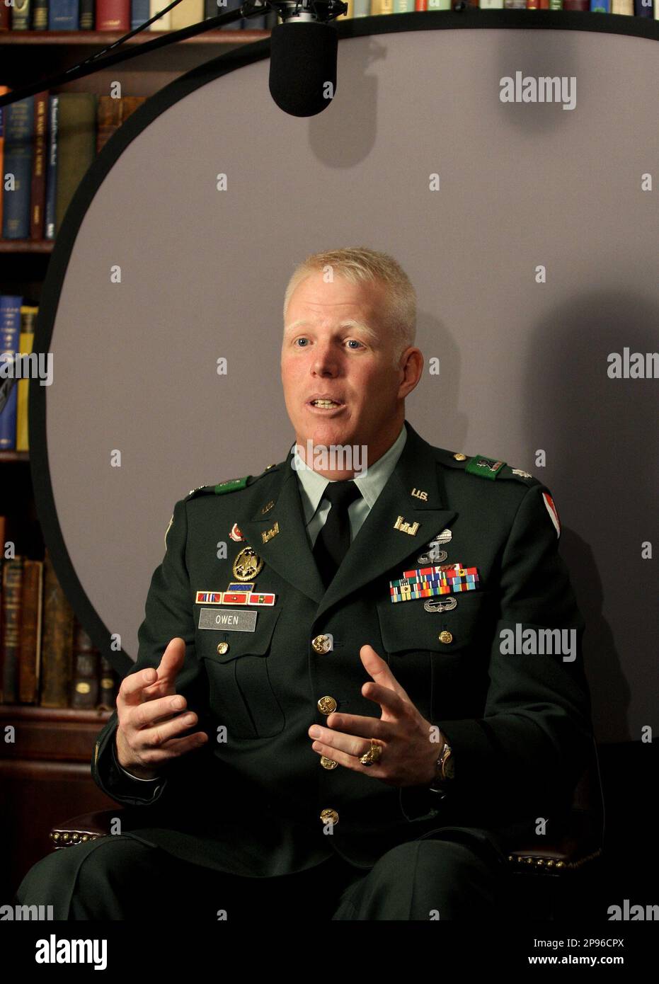 Lieutenant Colonel Paul Owen recounts the early days of his deployment ...