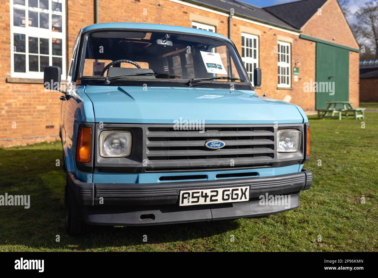 1984 Ford Transit ‘A542 GGX’ on display at the Ford assembly held at ...