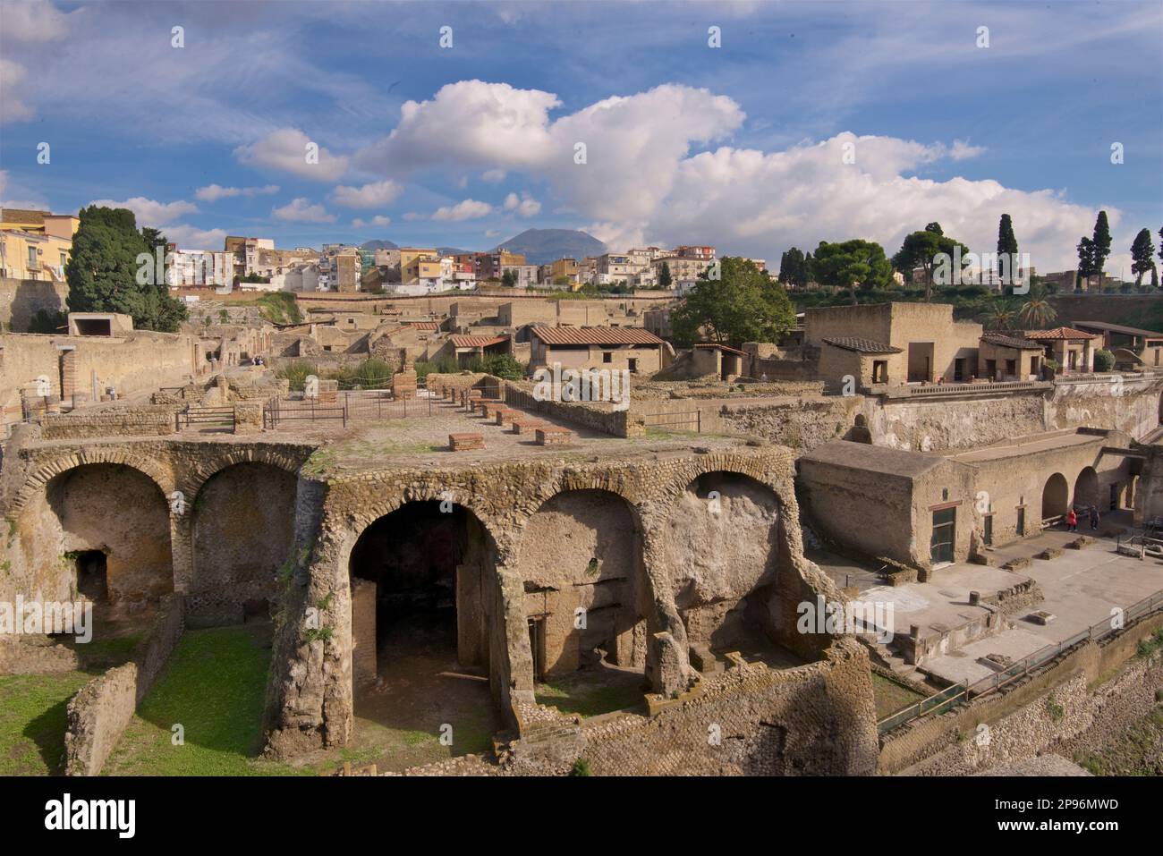 Herculaneum uncovered. Herculaneum was buried under volcanic ash and ...