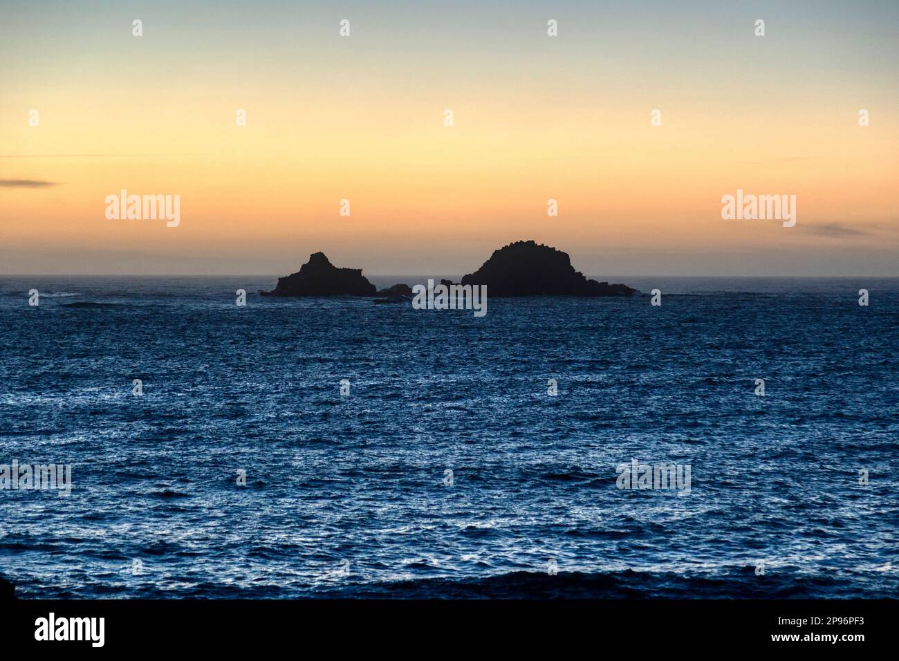 Brison's Rocks, Porth Nanven, Cornwall Stock Photo - Alamy