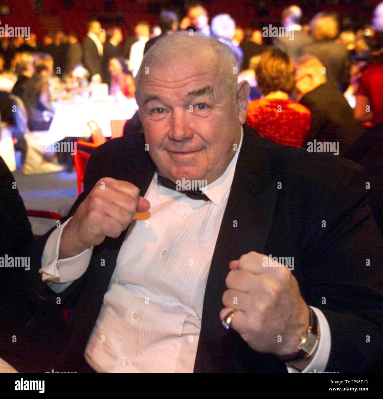 ** FILE ** Swedish world heavyweight boxing champion Ingemar Johansson ...