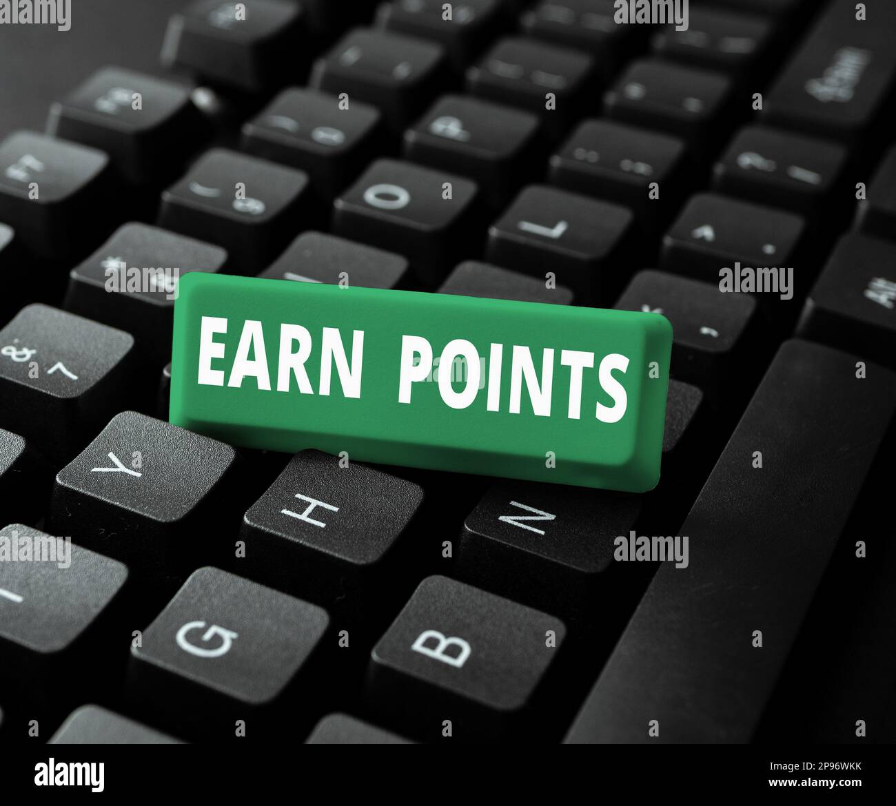 Conceptual display Earn Points. Concept meaning to get praise or ...