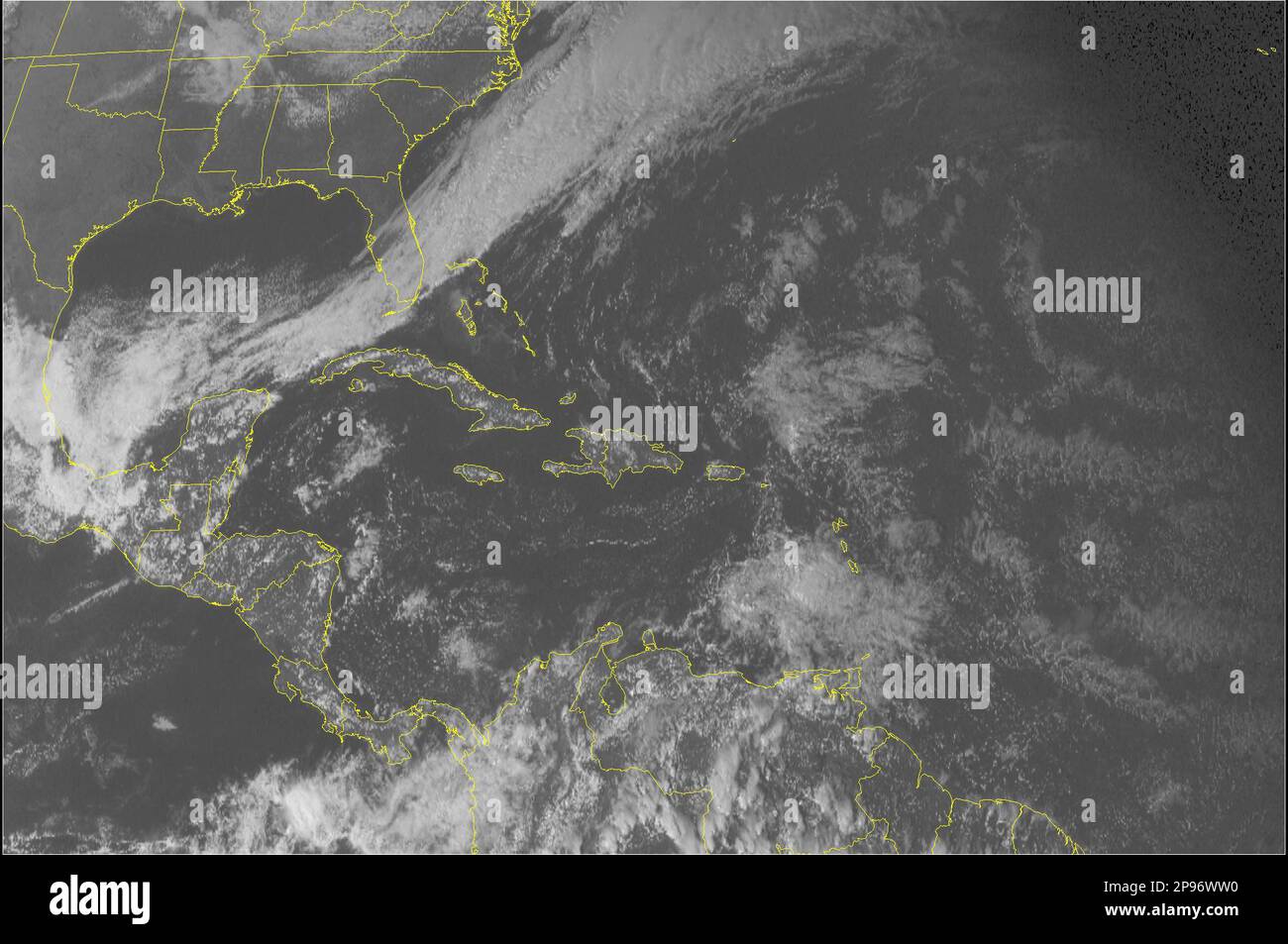 This NOAA satellite image taken Friday, January 30, 2009 at 3:15 PM EST ...