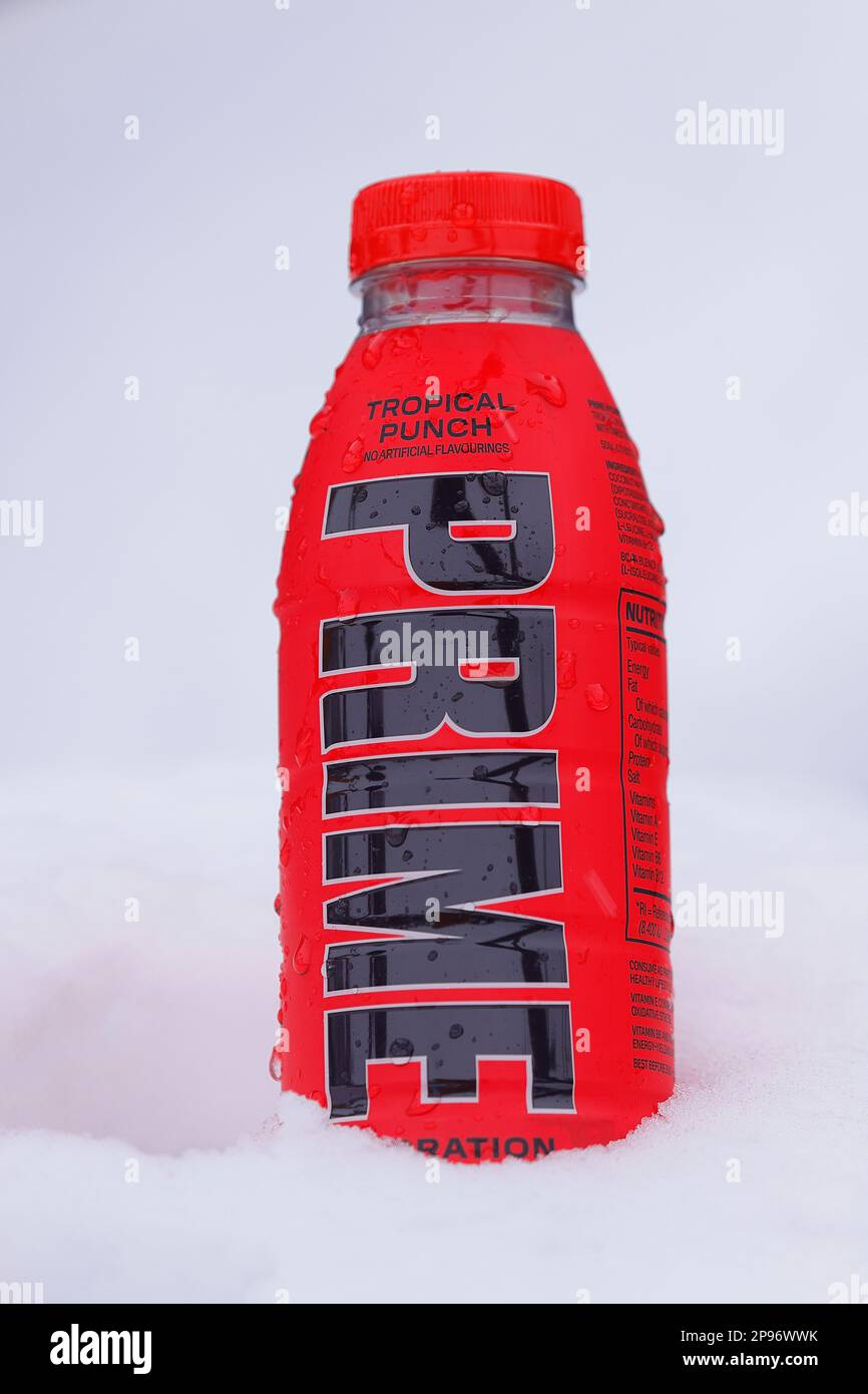 Prime Hydration drink which some retailers were selling for £100 per ...