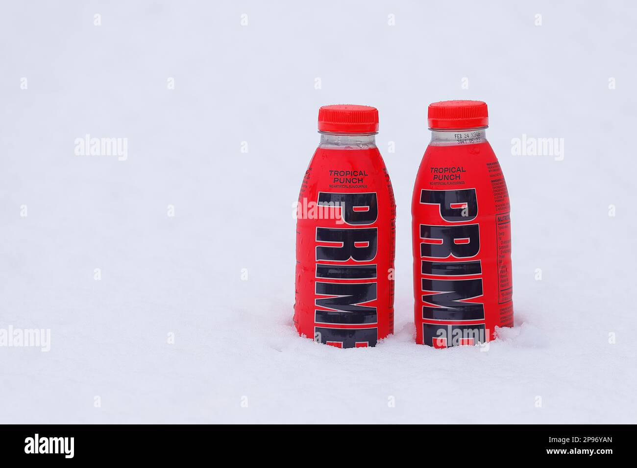 Prime Hydration drink which some retailers were selling for £100 per ...