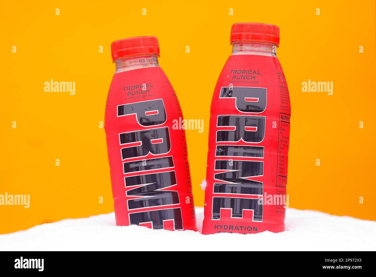 Prime Hydration drink which some retailers were selling for £100 per ...