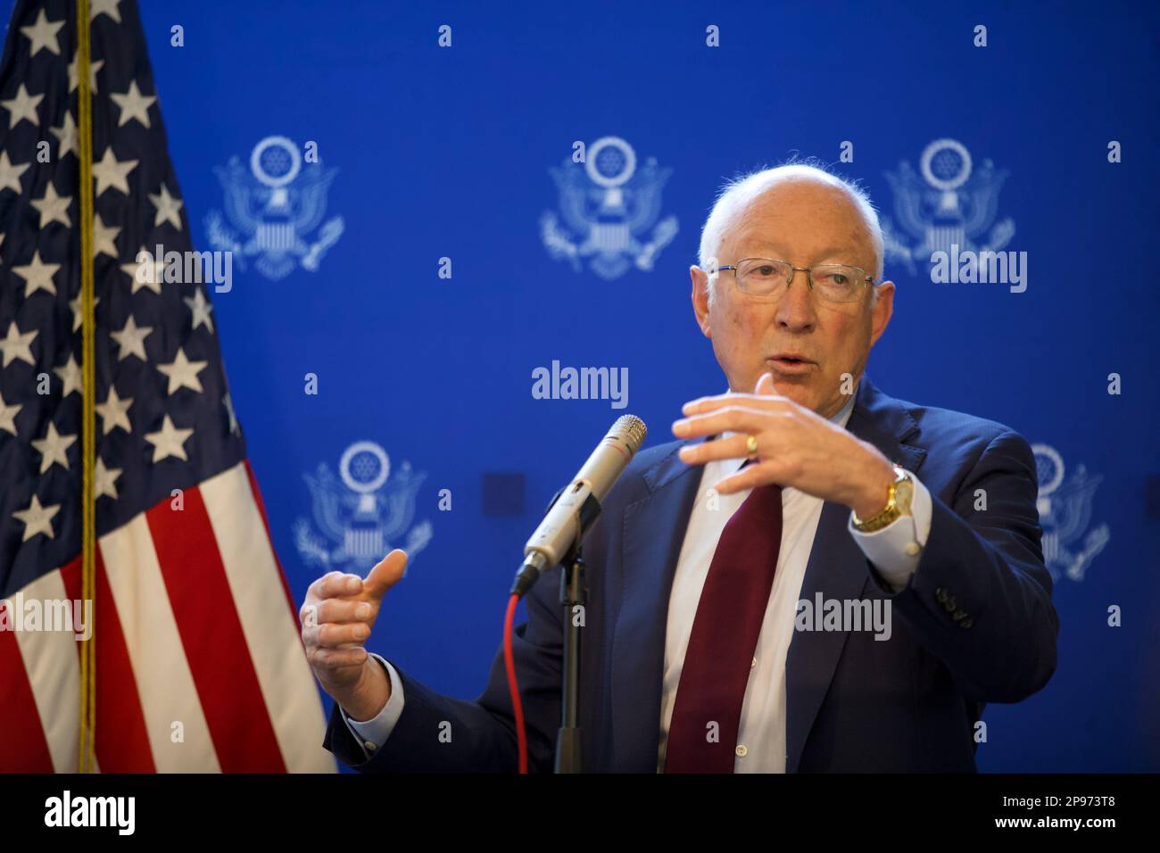 March 10, 2023, Mexico City, Mexico: US Ambassador to Mexico, Ken ...