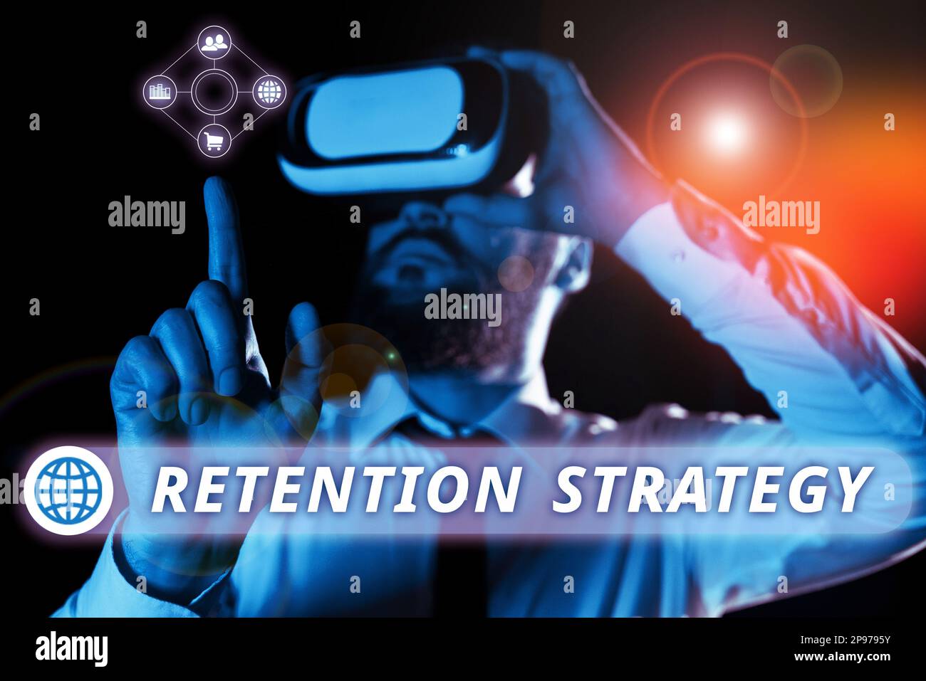 Conceptual display Retention Strategy. Business overview activities to ...