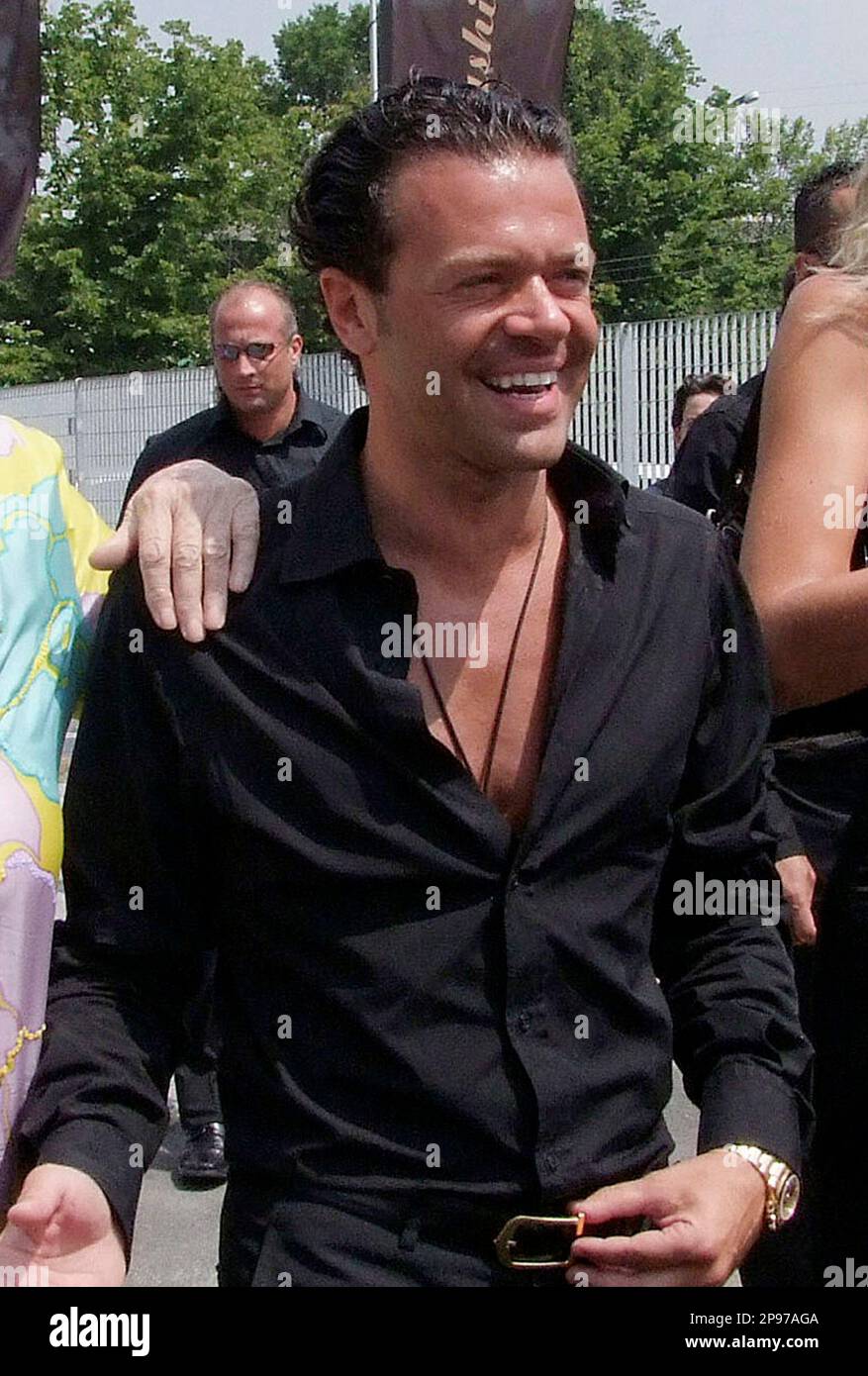 In this photo made available on Tuesday, Jan. 27, 2009, Fabrizio Politi ...