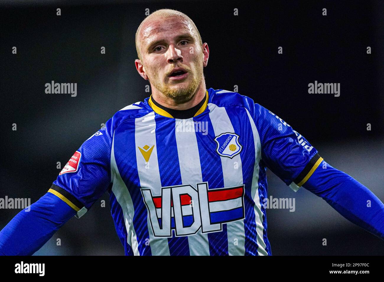 EINDHOVEN, NETHERLANDS - MARCH 10: Evan Rottier of FC Eindhoven ...