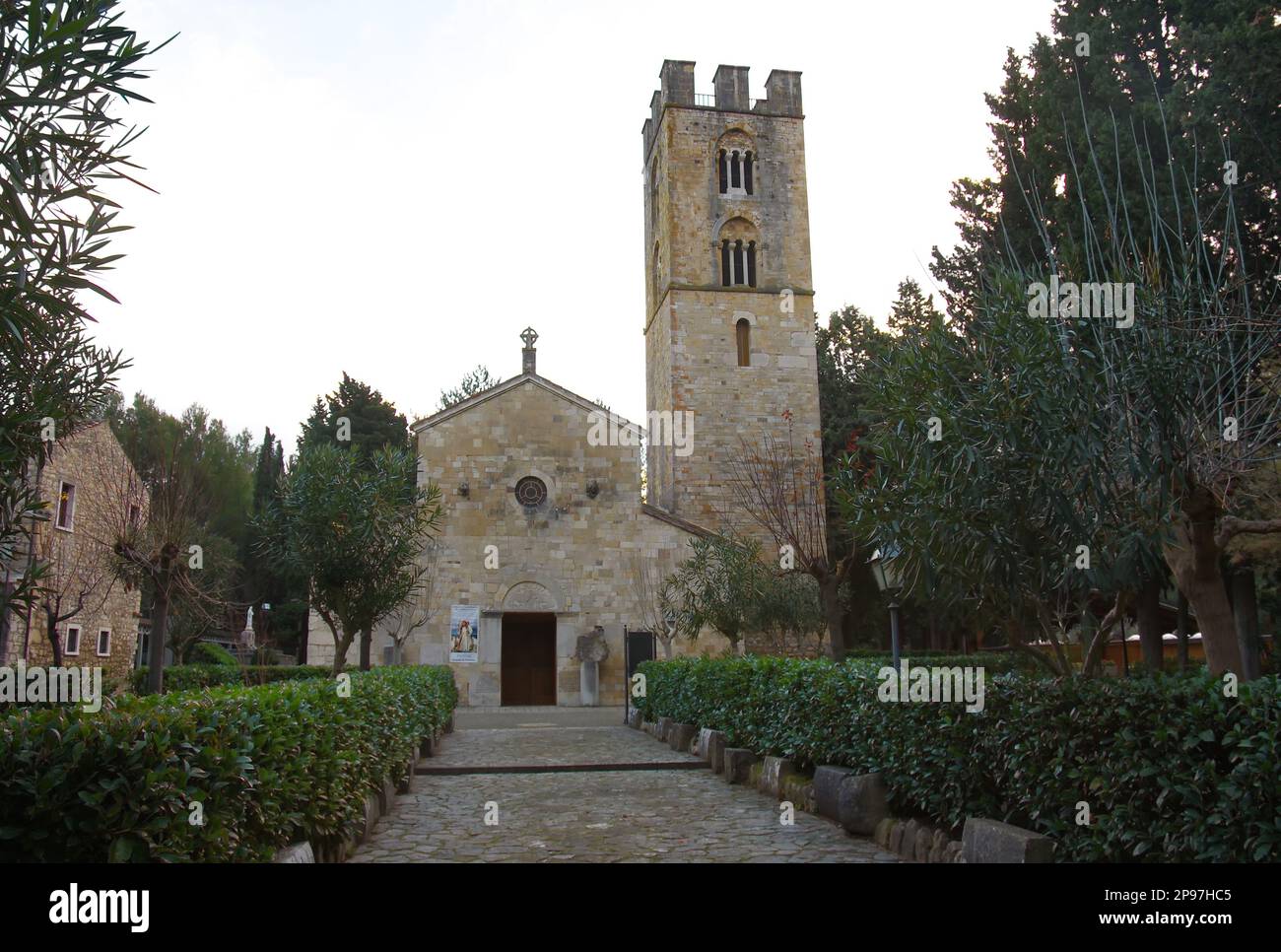 Roccavivara - Molise - Facade of the Sanctuary of the Madonna del ...