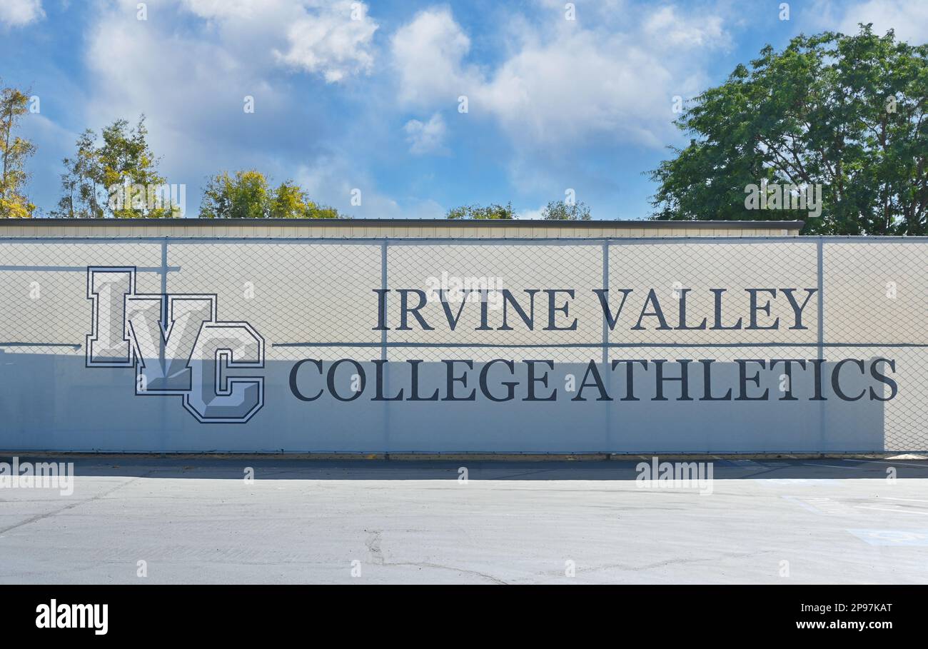 IRVINE, CALIFORNIA - 21 AUG 2022: Irvine Valley College Athletics ...