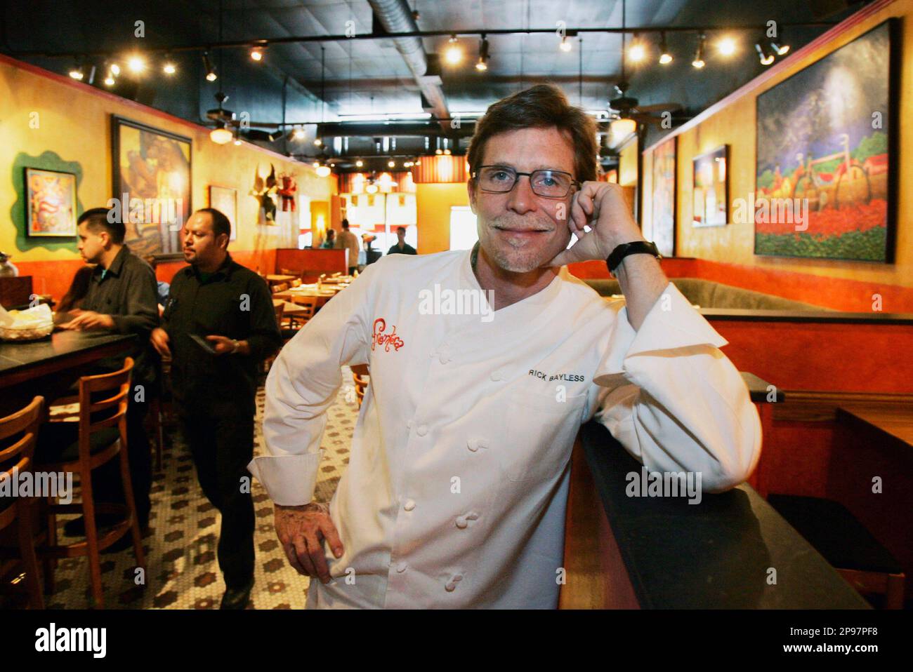 ** FILE** In this May 8, 2007 file photo, chef Rick Bayless, poses in ...