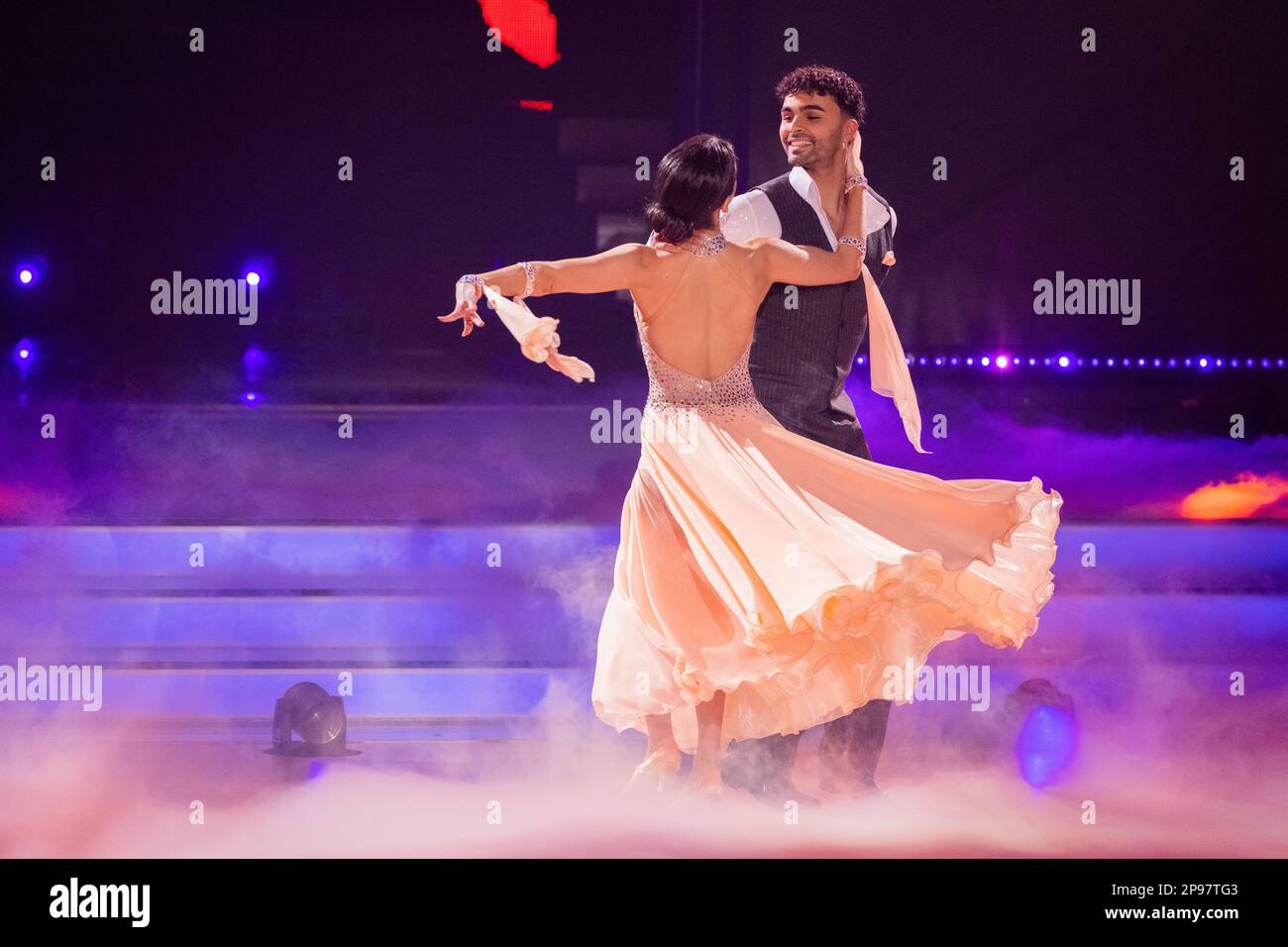 Cologne, Germany. 10th Mar, 2023. Younes Zarou, TikTok star, and Malika ...