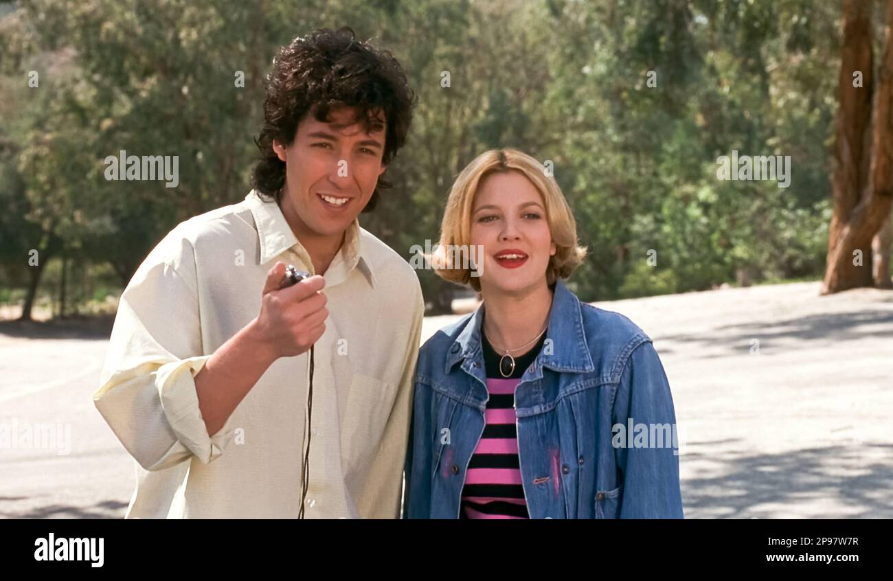 USA. Adam Sandler and Drew Barrymore in a scene from the (C)New Line Cinema film: The Wedding ...