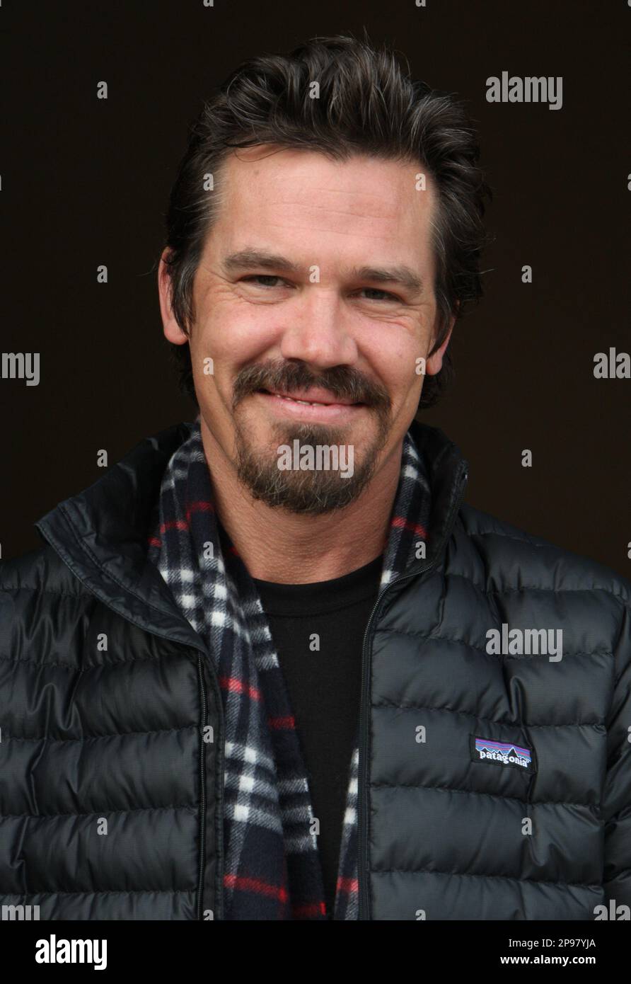 Actor Josh Brolin poses Thursday, Jan. 22, 2009 in Park City, Utah ...
