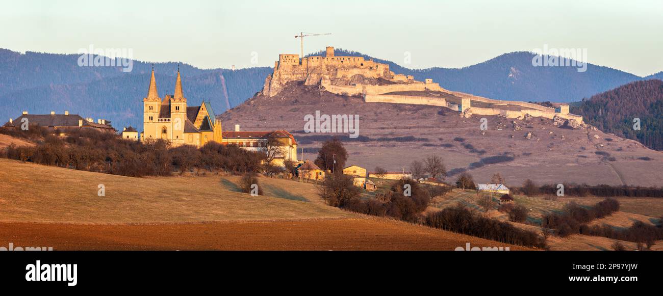 Spis castle view hi-res stock photography and images - Alamy