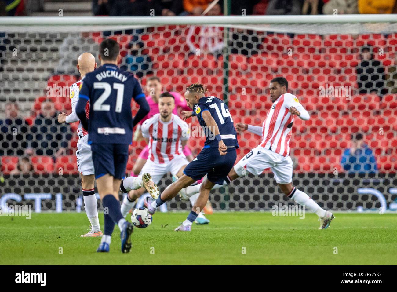 10th March 2023; Bet365 Stadium, Stoke, Staffordshire, England; EFL ...