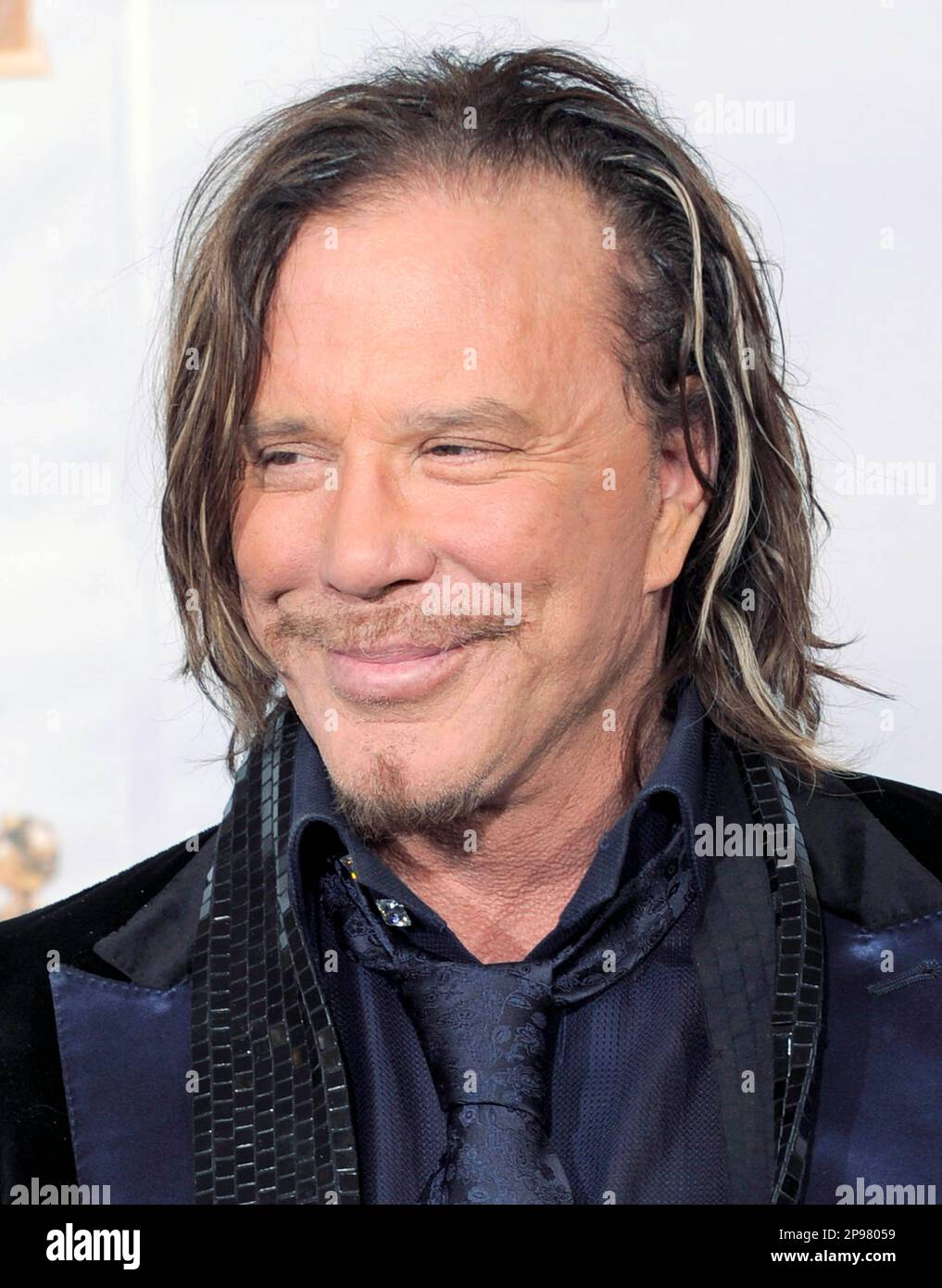 Mickey Rourke 2022 Hair