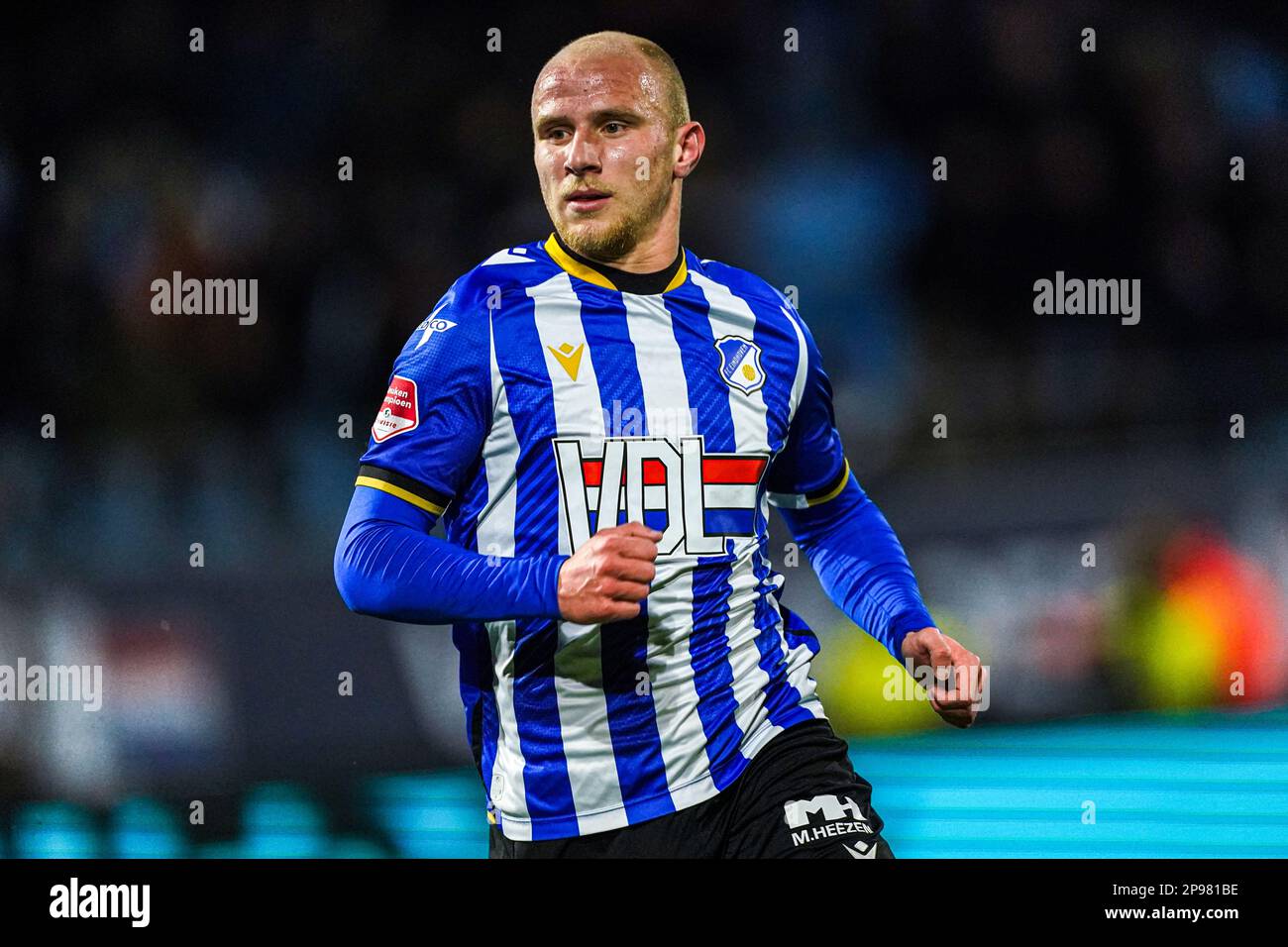 EINDHOVEN, NETHERLANDS - MARCH 10: Evan Rottier of FC Eindhoven during ...