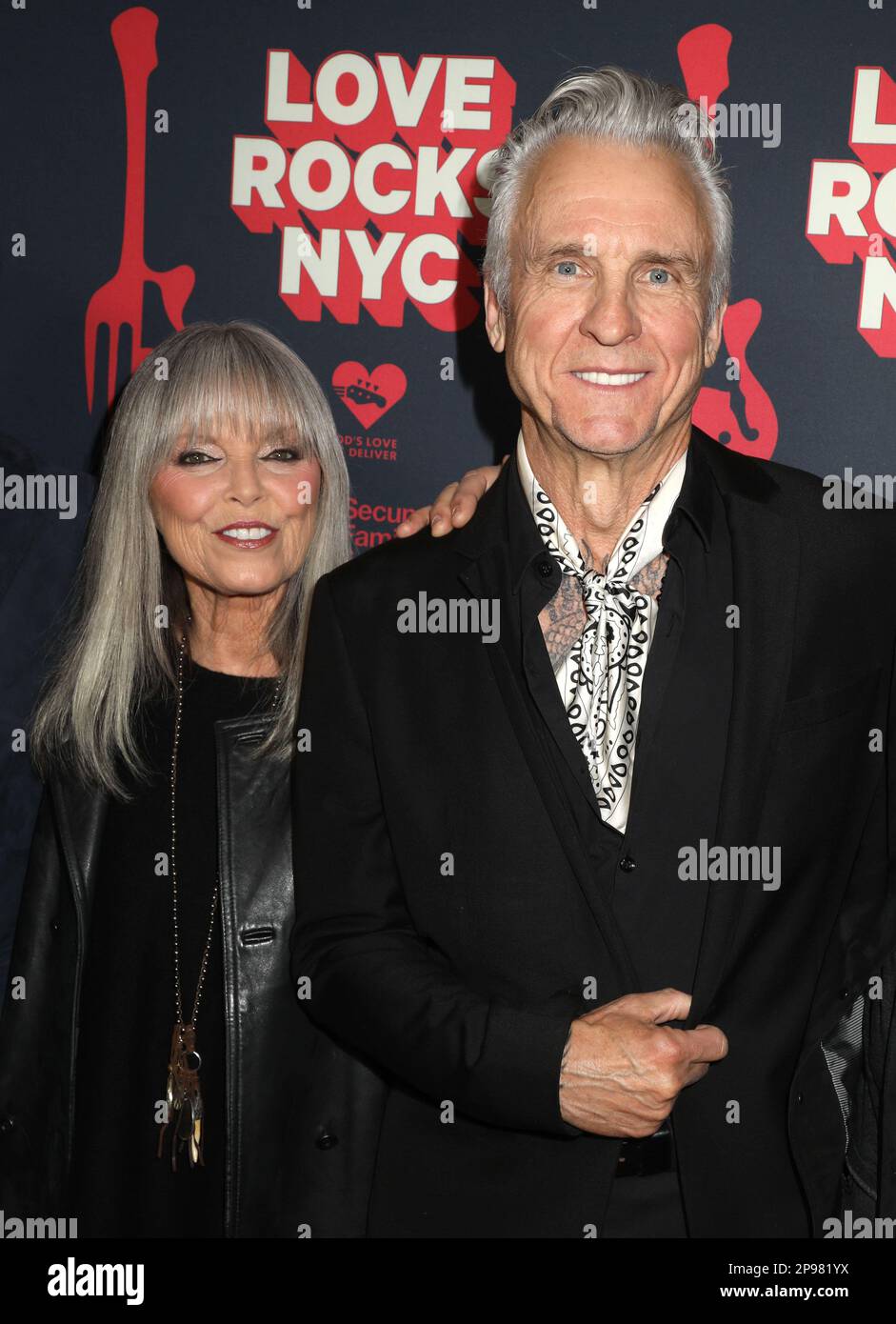 March 9, 2023, New York City, New York, USA: Singer PAT BENATAR and her ...